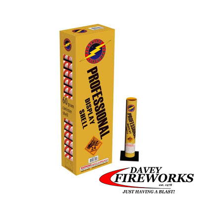 Professional Display Shell from Flashing Fireworks - Davey Fireworks