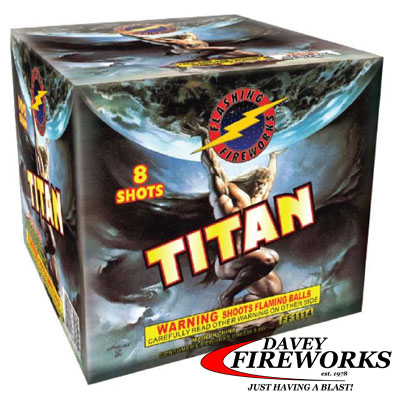 Titan from Flashing Fireworks - Davey Fireworks